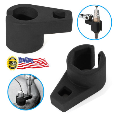 7/8-Inch 22mm Offset Oxygen O2 Sensor Socket Wrench Removal Tool Drive ...