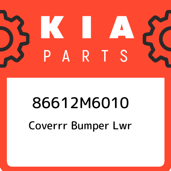 86612M6010 Kia Coverrr bumper lwr 86612M6010, New Genuine OEM Part | eBay