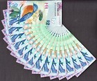 Bermuda $2 Hybrid Polymer 2009 FIRST Prefix A/1 LOW Serial 0003XX Pick ...