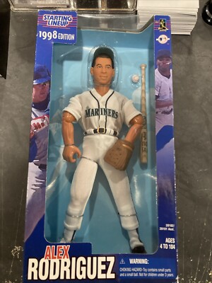 Alex Rodriguez Mariners Starting Lineup 1998 Edition Kenner MLB Action ...