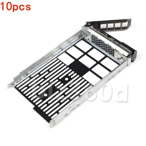 10pcs 3.5" SAS SATA Hard Drive Tray Caddy F238F for Dell PowerEdge ...