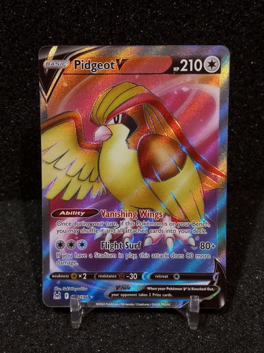 Pigeot V Full Art Secret Rare Pokemon Card | eBay