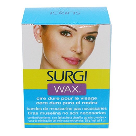 Surgi Wax Complete Hair Removal Kit For Face 1 oz. No Muslin Strips ...