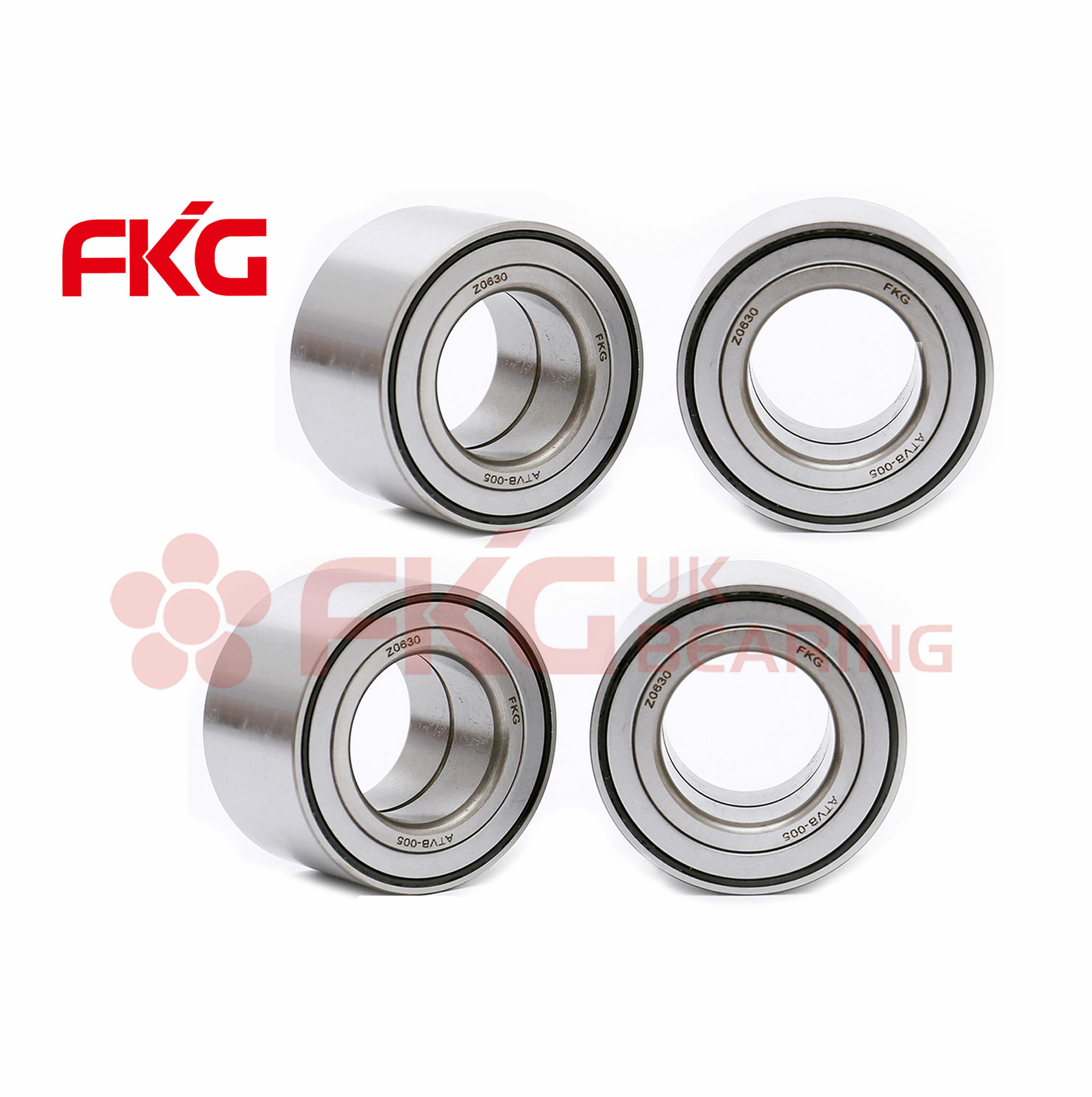 4PCS ATV Wheel Bearing Arctic Cat 1402-027,1402-809, WE301320 Yamaha ...