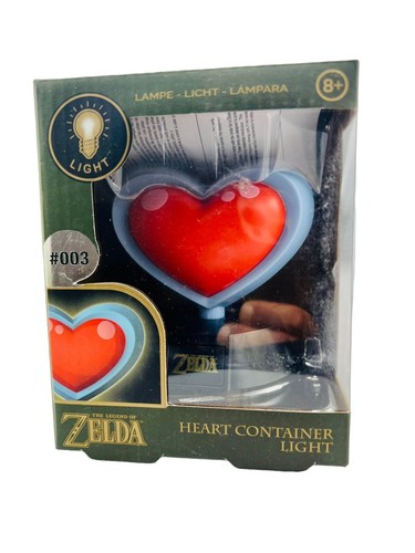 The Legend of Zelda Heart Container 3D Icon Light Lamp #003 Nintendo ...