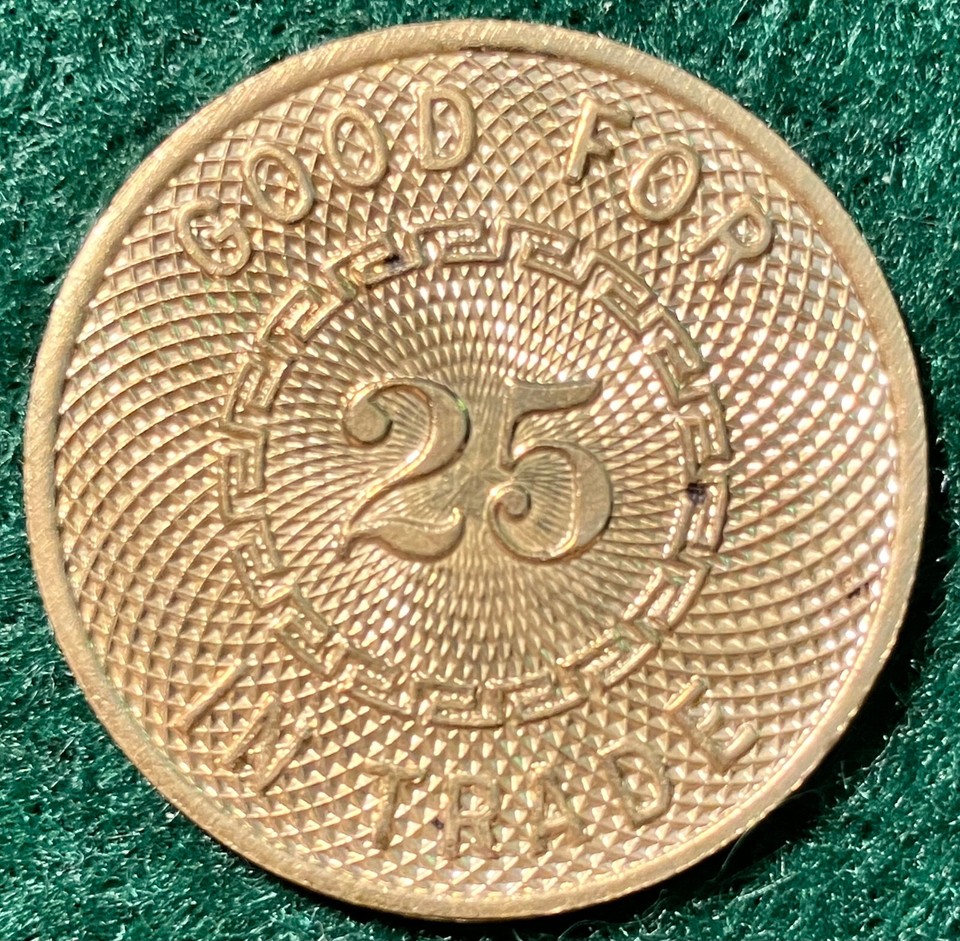 WV Coal Scrip, Iaeger, WV, Virginia Red Ash CC, 25¢, McDowell County | eBay