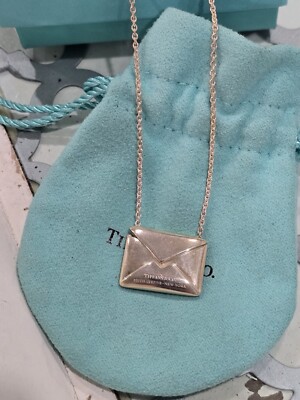 Tiffany & Co. Sweet Nothing Sterling Silver Envelope Movable Letter ...