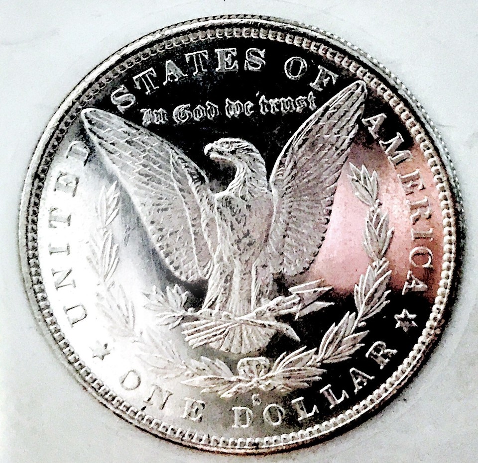 1879 S MORGAN DOLLAR ULTIMATE BLK & WHITE CAMEO DMPL$$ KING CAMEO$ UDM ...