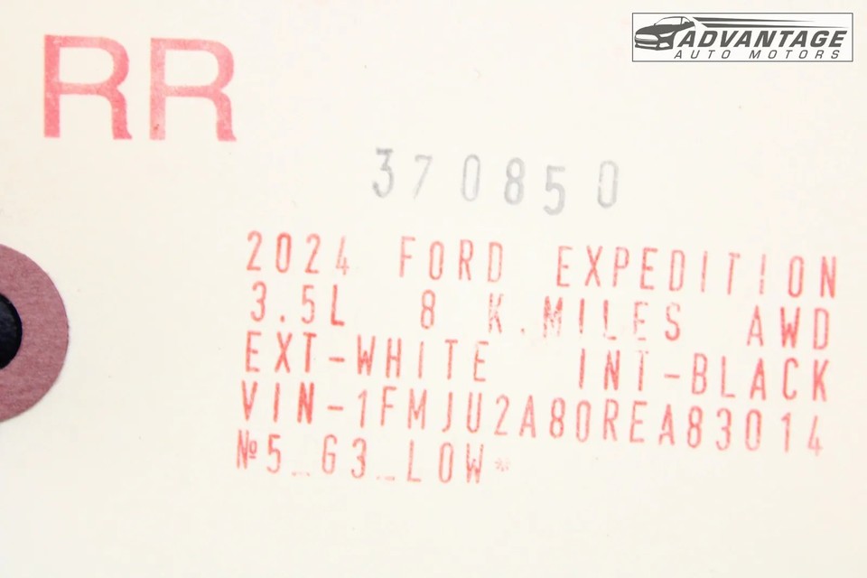 2022-2024 FORD EXPEDITION U553 REAR RIGHT SIDE BUMPER MOUNT SUPPORT ...
