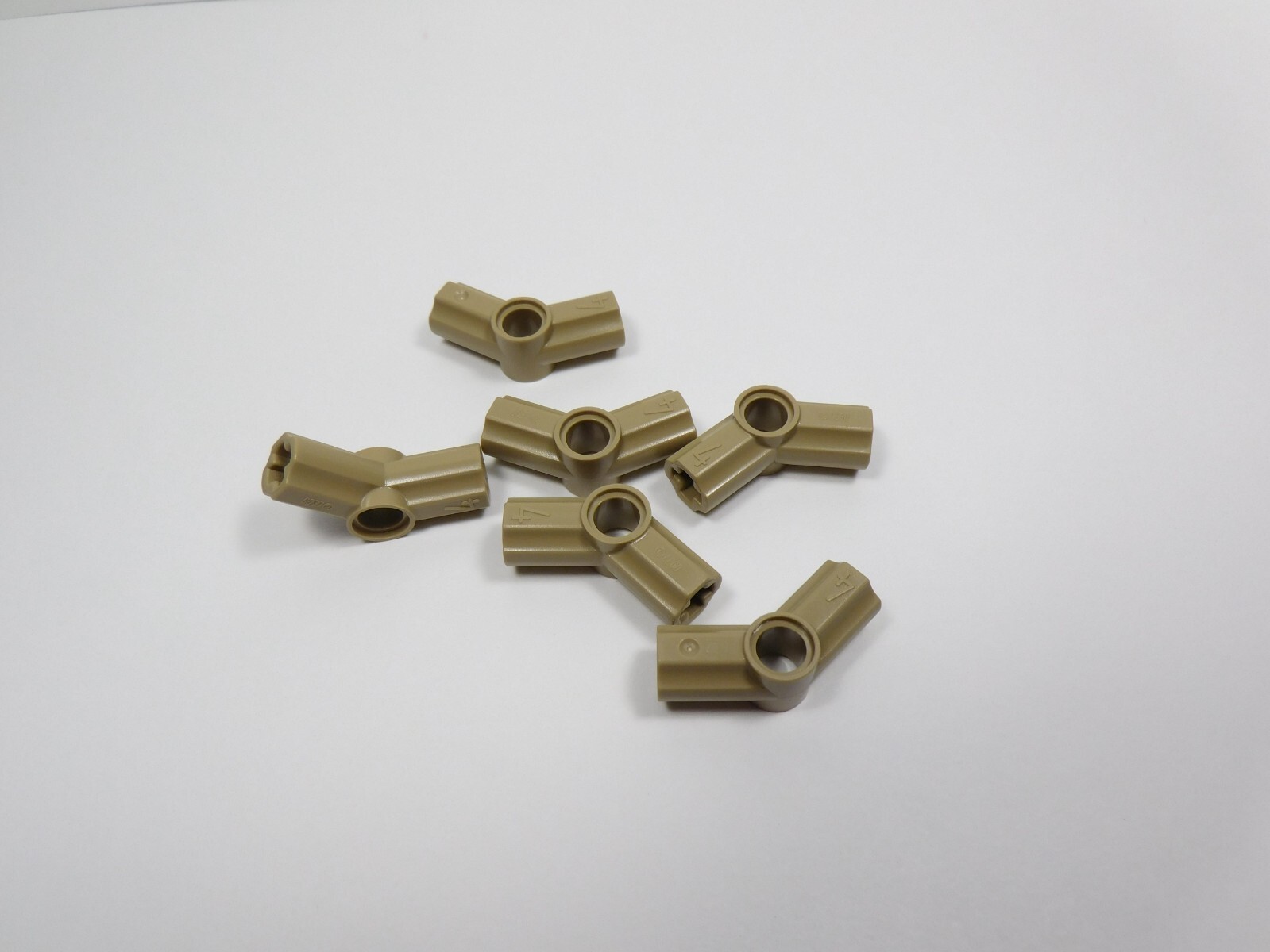 LEGO Lot of 6 Dark Tan Technic Axle and Pin Connectors #4 I1 | eBay