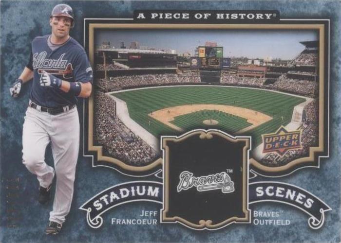 2009 Upper Deck A Piece of History - Stadium Scenes Jeff Francoeur #SS ...