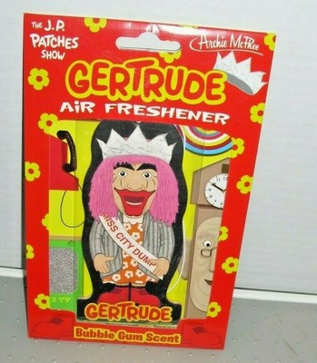 NEW GERTRUDE Air Freshener Bubble Gum Scent J P Patches Archie ...