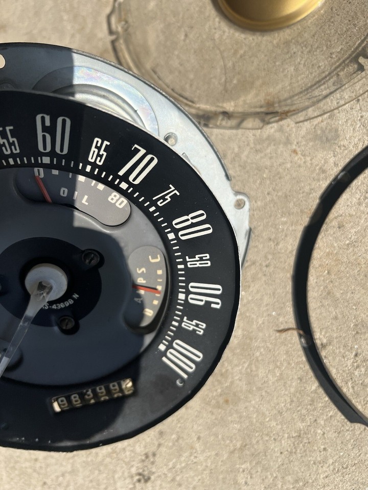 1951 Ford SPEEDOMETER/GAUGE PANEL Cluster Car Dash Vintage Rad-Sales ...