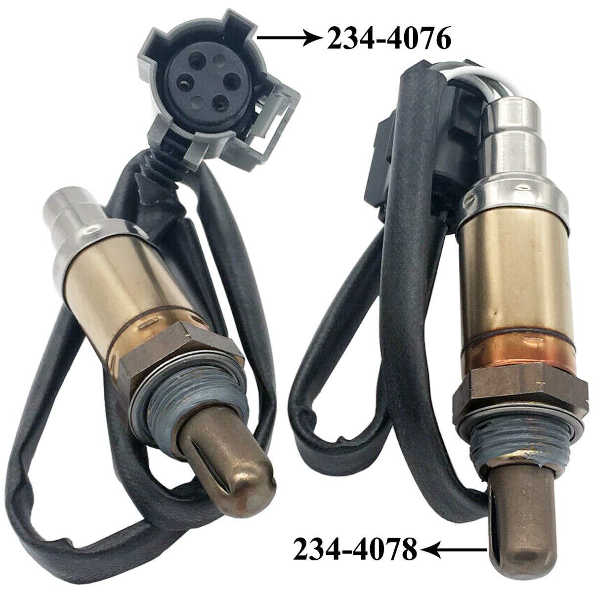 2Pcs Oxygen O2 Sensor For Jeep Cherokee Wrangler Grand Cherokee 4.0L ...