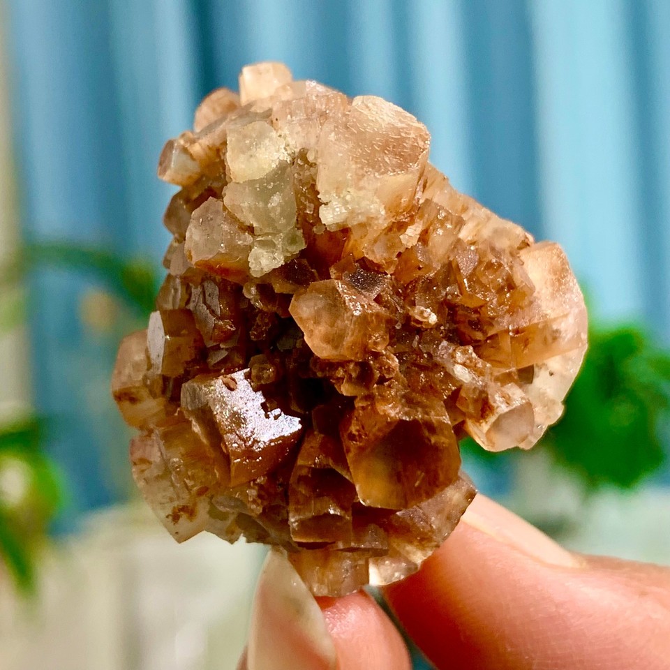 31G Large Brown Aragonite Sputnik Crystal Cluster-Raw Natural Mineral ...