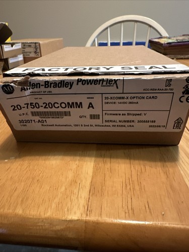 Allen Bradley PowerFlex Communication Card 20-750-20Comm Series A | eBay