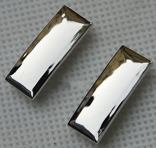 WW2 Pair of US Army First Lieutenant Officer Rank Insignia Badges ...