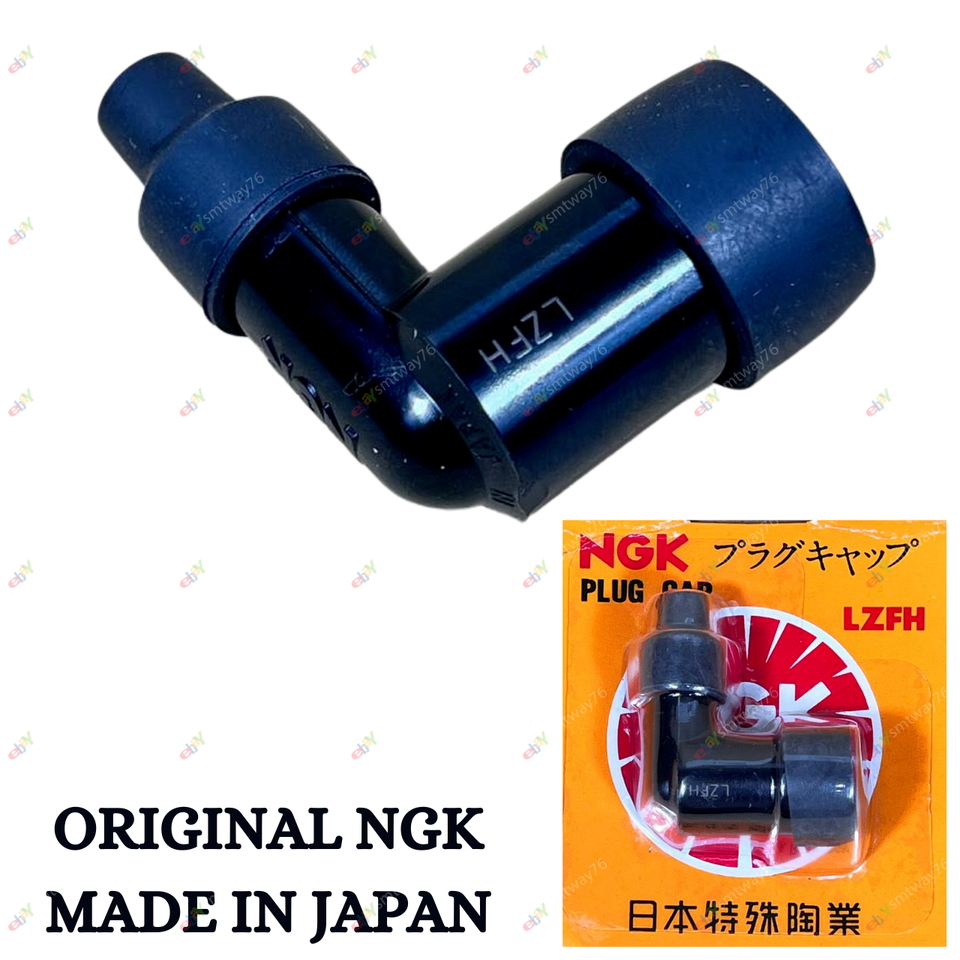 NGK LZFH 324 Spark Plug Boot Cap Non Resistor for Snowmobile, ATV ...