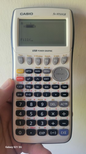 Casio FX-9750GII Graphing Calculator with Cover WORKING CONDITION | eBay