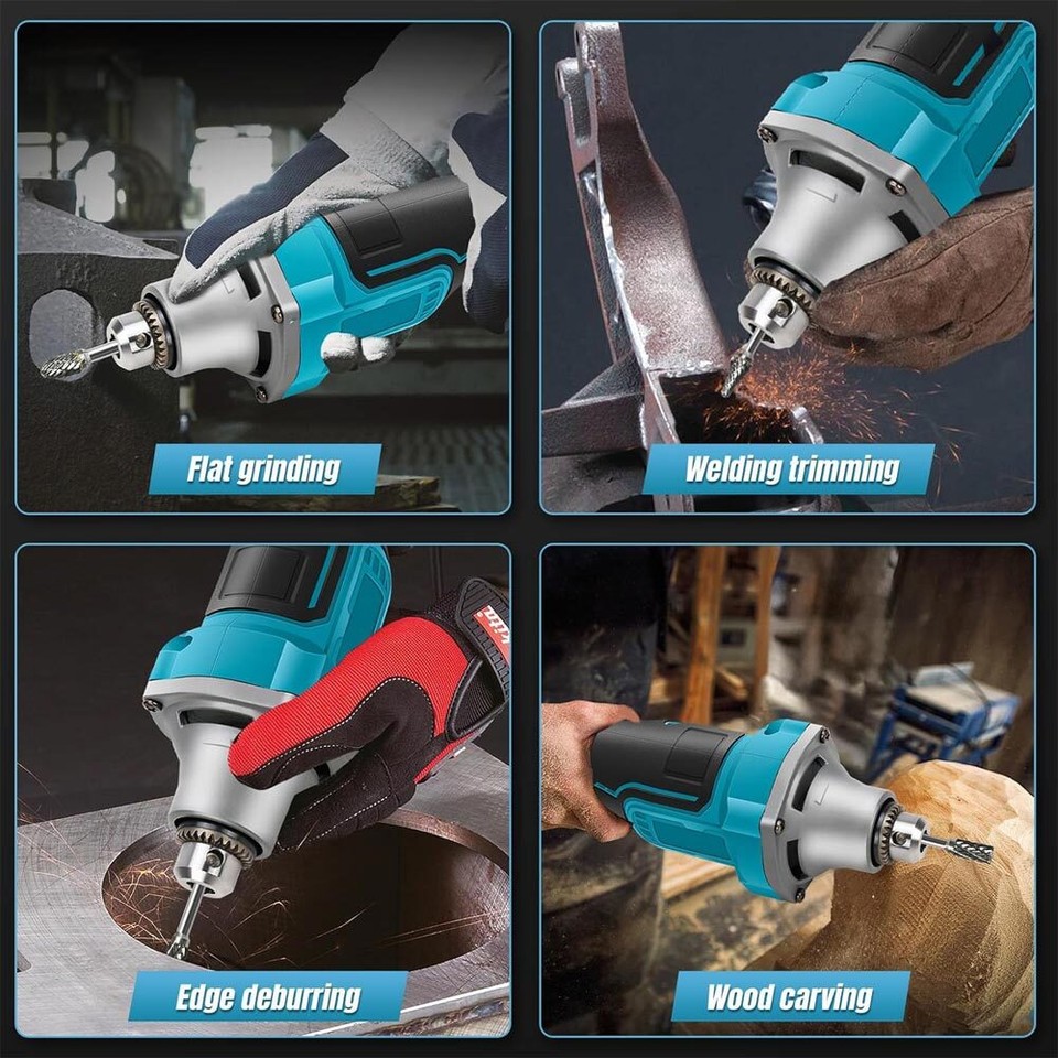 Cordless Die Grinder Electric Straight Grinder Tool with 4 Speeds for Makita 18V | eBay UK