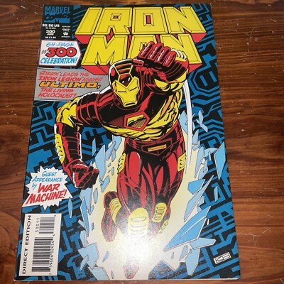 IRON MAN #300 Marvel Comic Book - 64 Page Celebration | eBay
