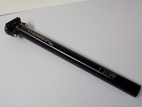 THOMSON ELITE ALUMINUM BICYCLE SEATPOST 31.6MM DIA. 367MM ZERO SETBACK ...