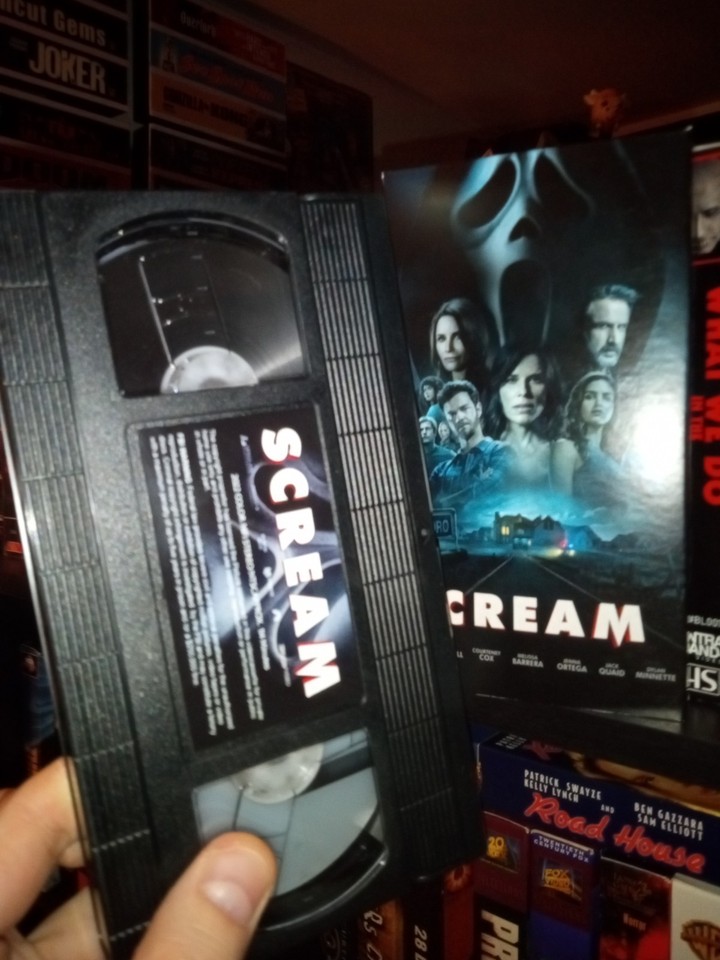 Scream 5 & Scream 6 Custom VHS Bundle OOP HTF RARE MHV Horror Slasher ...