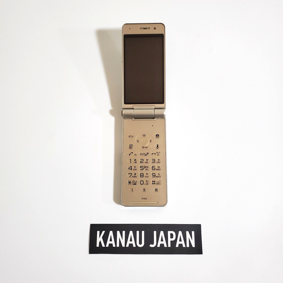 Panasonic Docomo P-01E Japanese Flip Phone Keitai Garakei w/ Charger ...
