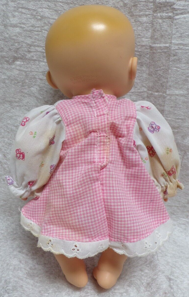 2006 HASBRO "WORKS" BABY ALIVE TOY GIRL DOLL 13" TALL SOFT FACE LAUGH ...