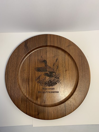 Ducks Unlimited Wisconsin Wood Duck Plate 12” | eBay