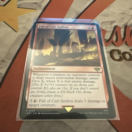 MTG Fall Of Chair Andros Regular Rare #0124 LOTR-Tales Of Middle Earth ...