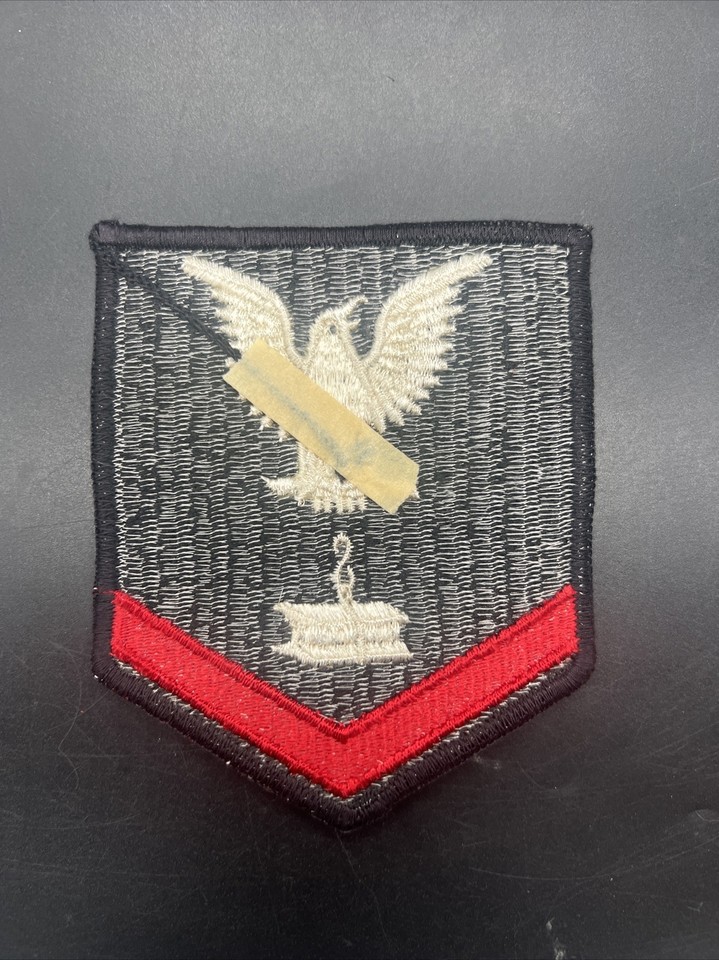 Original US NAVY STEEL WORKER PETTY OFFICER 3rd Class RATE PATCH | eBay