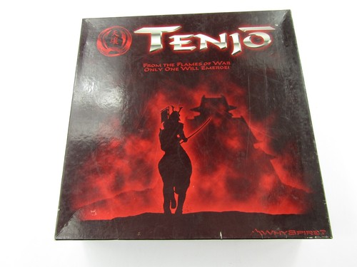 Tenjo Board Game Samurai Warlord Whyspire 1999 Large Box Japanese | eBay