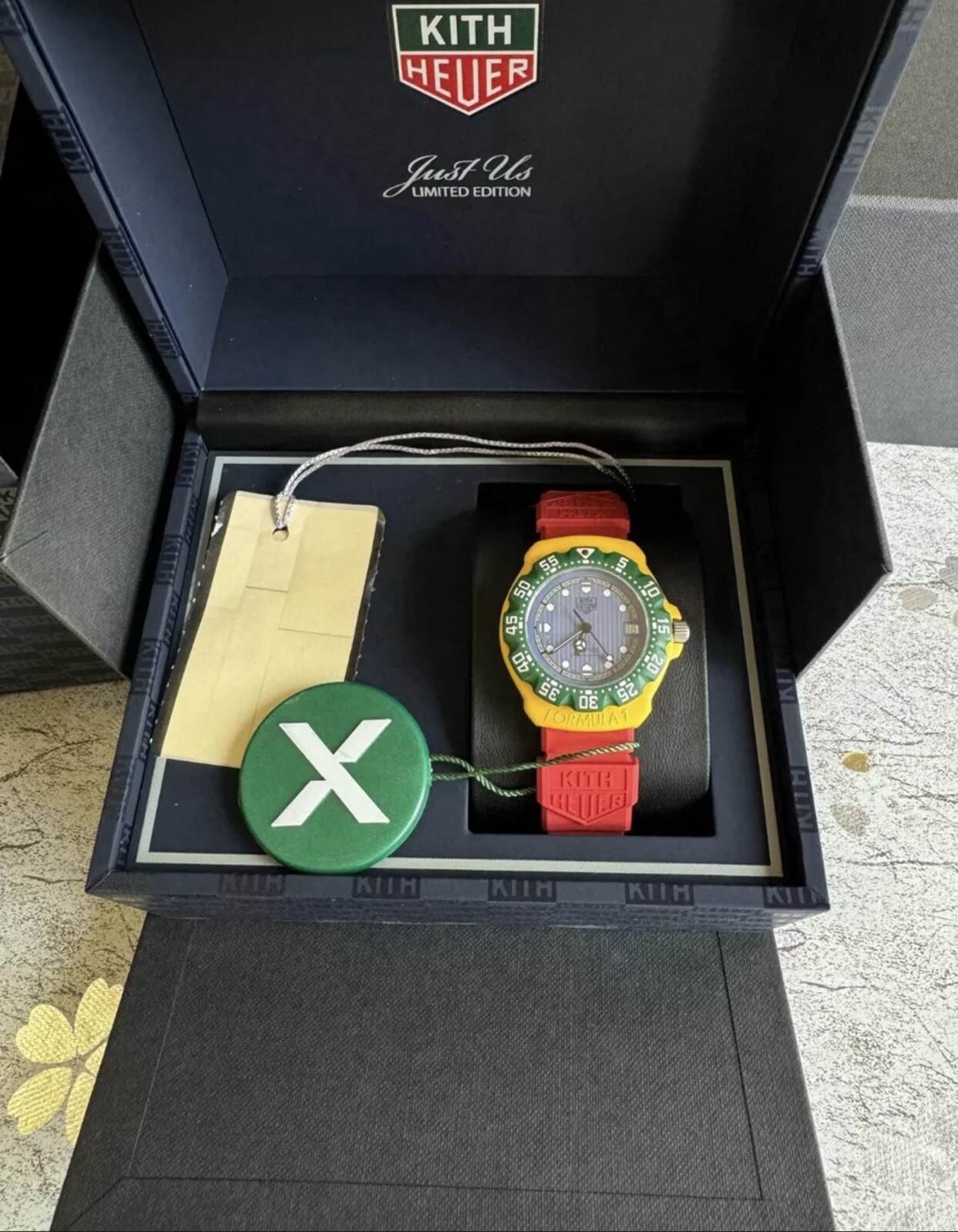 Kith x Tag Heuer Formula 1 Hawaii; Full Kit w/ Box, Book, Papers; Rare ...