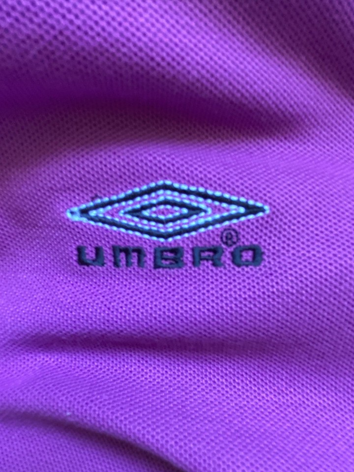 Umbro Mens Polo Shirt Purple Size XXL Chest 47 to 49" | eBay UK