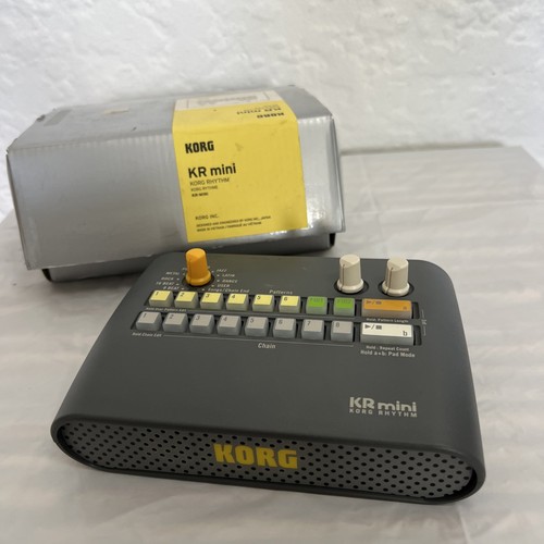 KORG KR Mini RhythmDrum Machine Built In Speaker Battery Powered no ...