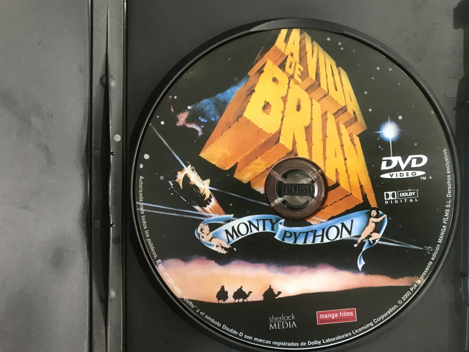 La Vida Of Brian DVD Monty Python Lkife of Brian Terry Jones Graham ...