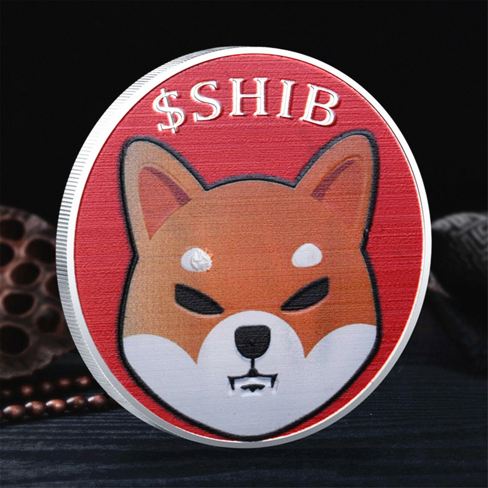 Shiba Inu SHIB Shi ba Dog Commemorative Coin Dogecoin Doge Killer ...