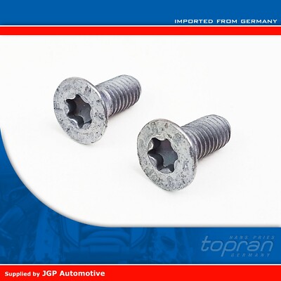 2x Brake Disc Retaining Screws Countersunk Bolt - M6 x 16mm N10648301 ...