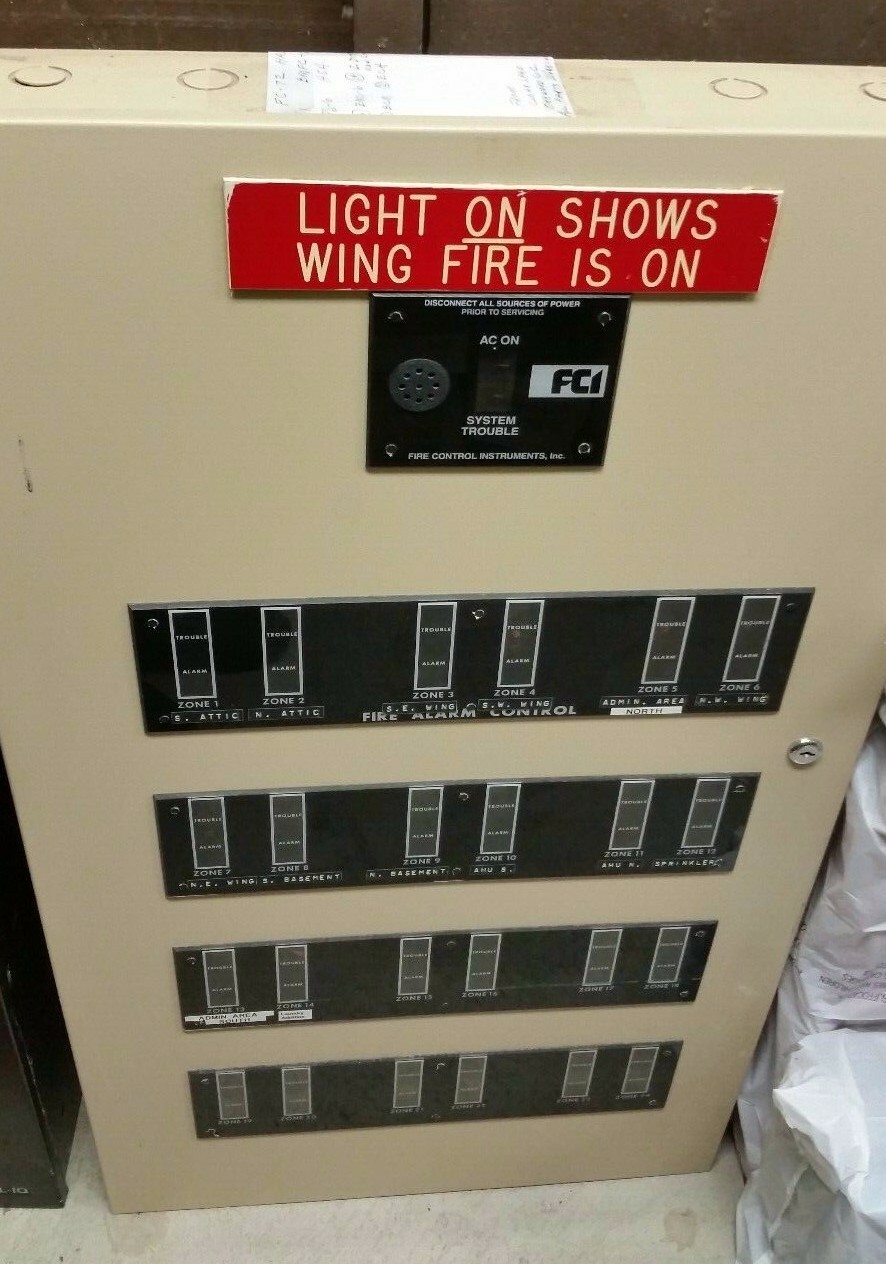 Vintage Antique FCI/Gamewell FC-72 Cabinet beige 24 position. | eBay