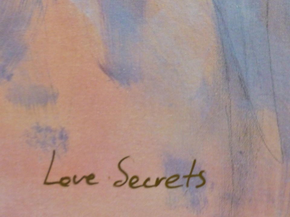 GARY BENFIELD LOVE SECRETS Hand signed Numbered Serigraph British ...