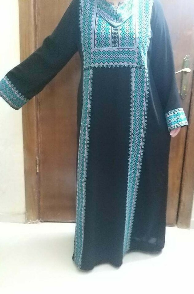 Palestinian Jordanian Embroidered Traditional Thobe/D… - Gem