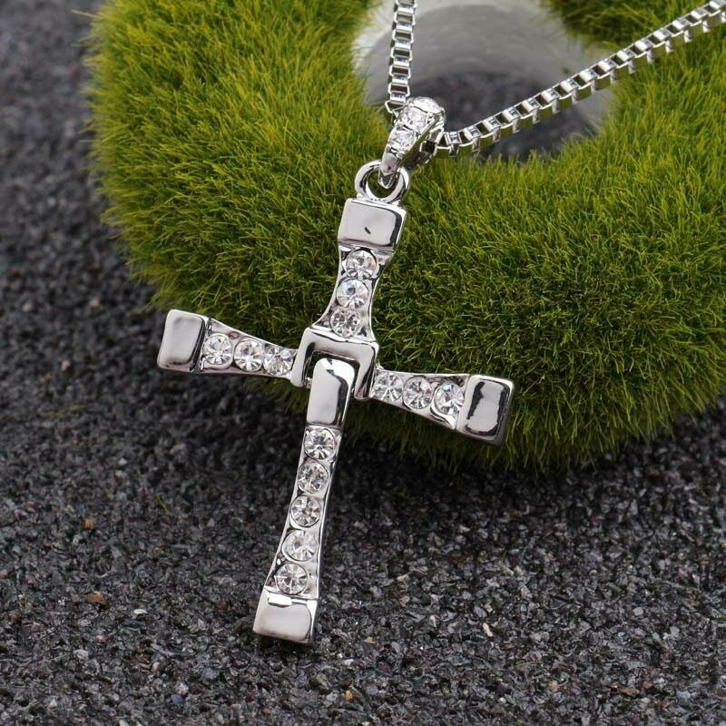 Fast and Furious Movie Dominic Toretto's Cross CZ Necklace (Pendant ...