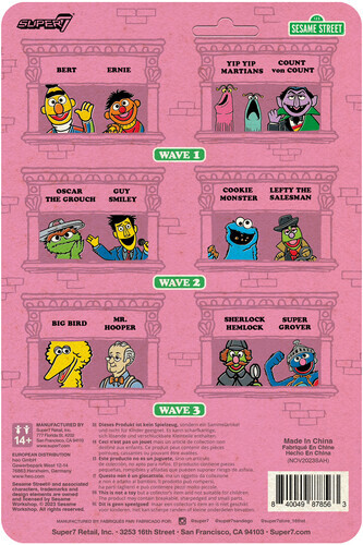 Super7 - Sesame Street - ReAction Figures Wv3 - Mr. Hooper [New Toy ...