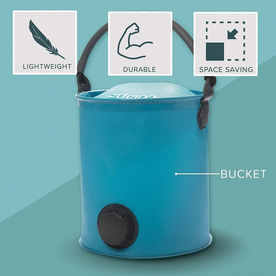 Colapz Collapsible Watering Can & Foldable Bucket Water Container ...