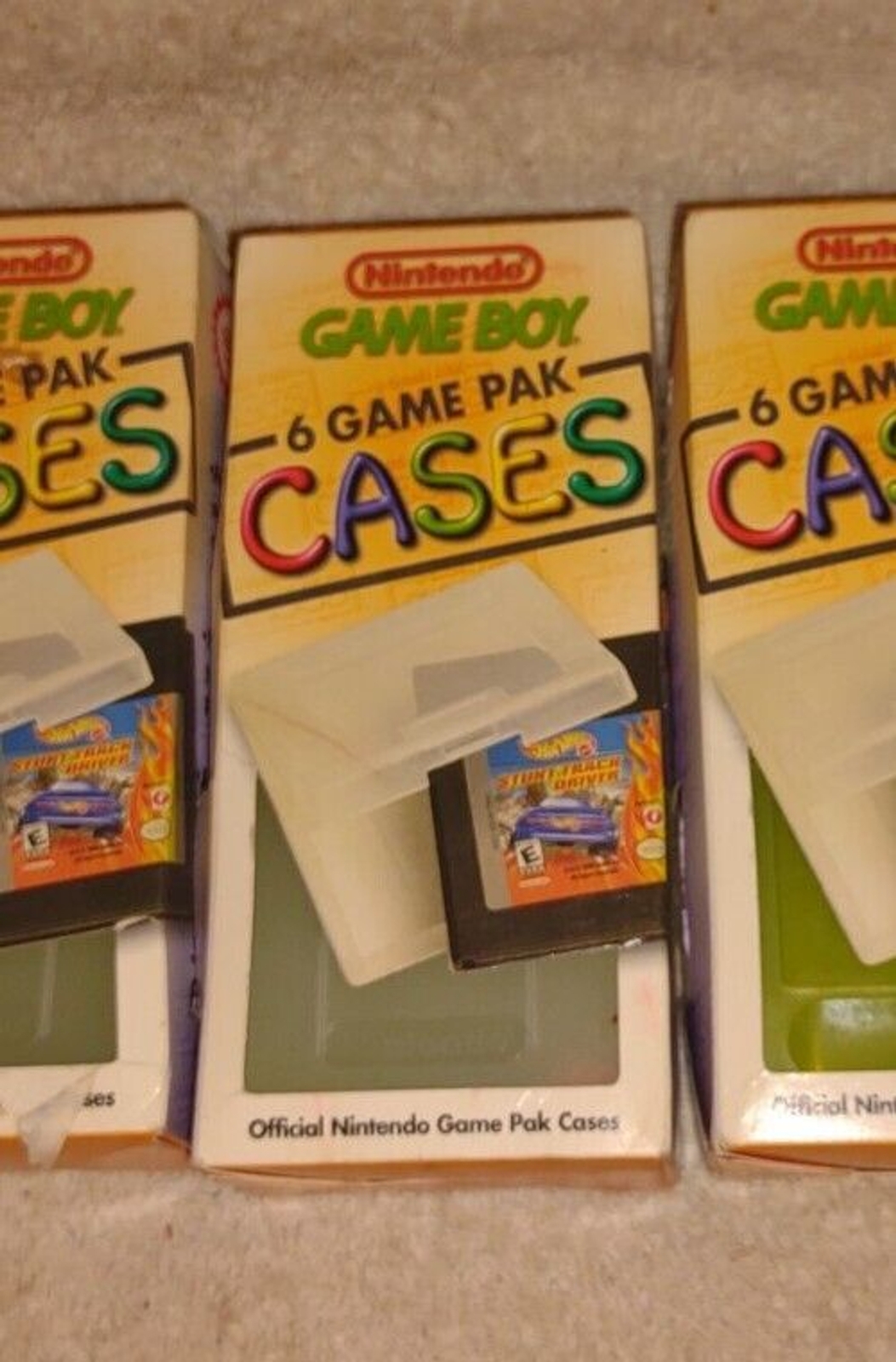 Original Game Boy Cases 6-Pack Official Nintendo Brand Product RARE | eBay