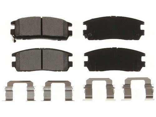 For 2002-2004 Isuzu Axiom Brake Pad Set Rear Detroit Axle 57129PMRR ...