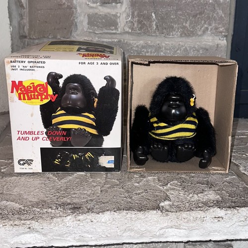 1987 Working Magical Murphy Gorilla Monkey Ape Electronic Toy Alps ...