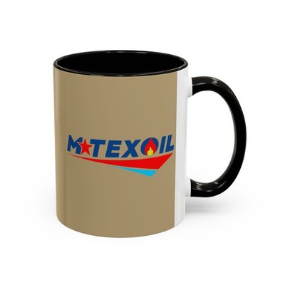 M-Tex Oil Texas Television Oil Company Landman Logo Mug Ceramic Coffee ...