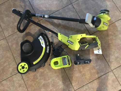 Ryobi One Plus 13" 18v String Trimmer/Edger Kit | eBay